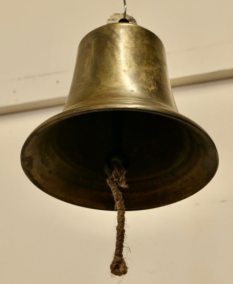 Large Antique Bronze Ships Bell For Sale at 1stDibs