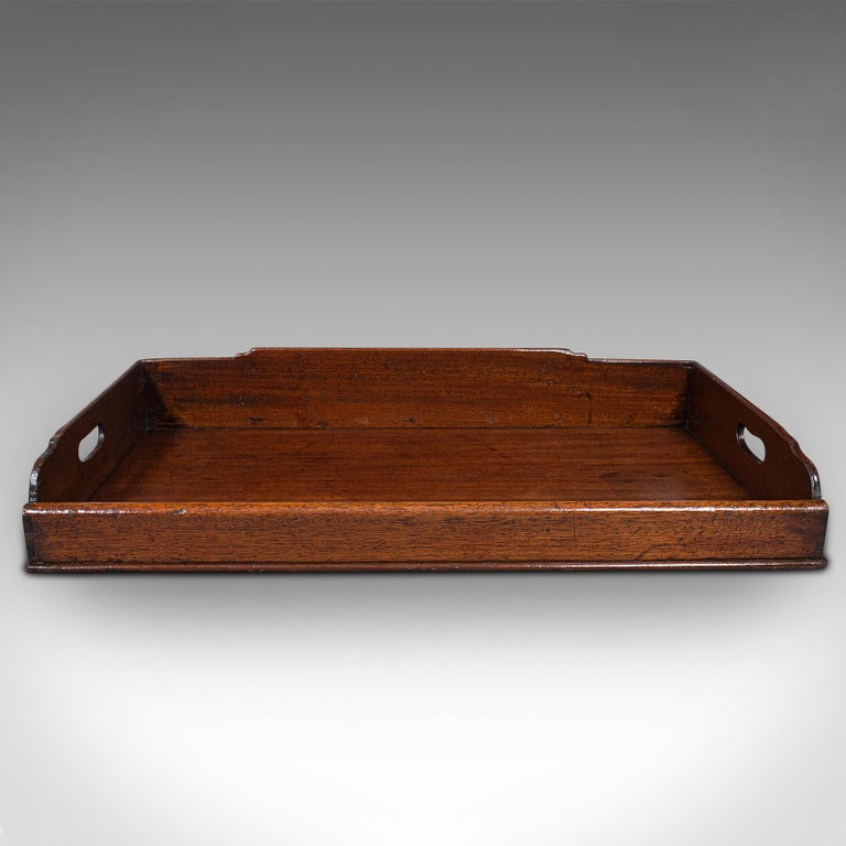 Large Antique Butler's Tray, English, Tea Service Tray, Georgian, circa ...