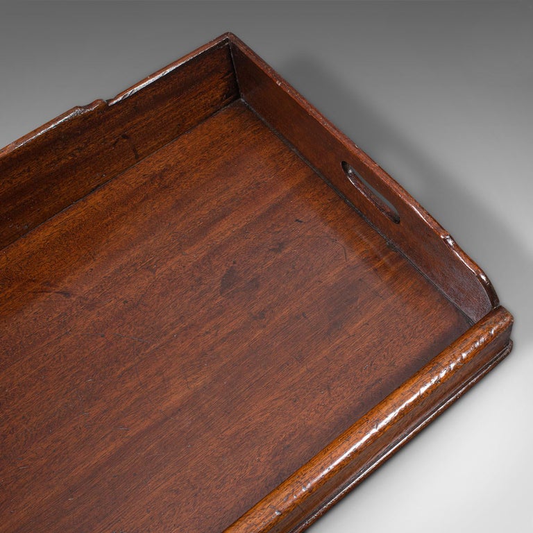 Large Antique Butler's Tray, English, Tea Service Tray, Georgian, circa ...
