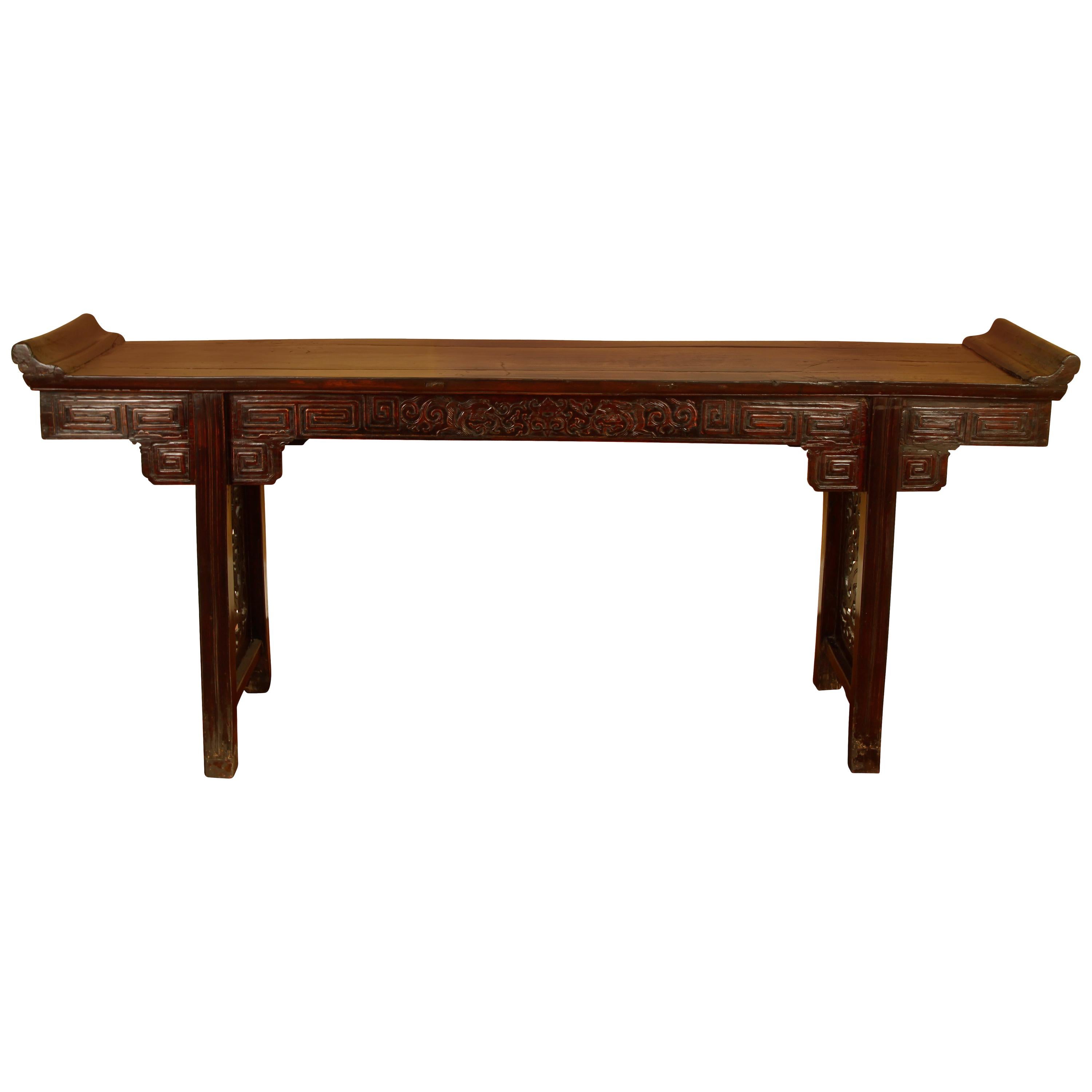 Large Antique Chinese Altar Table at 1stDibs