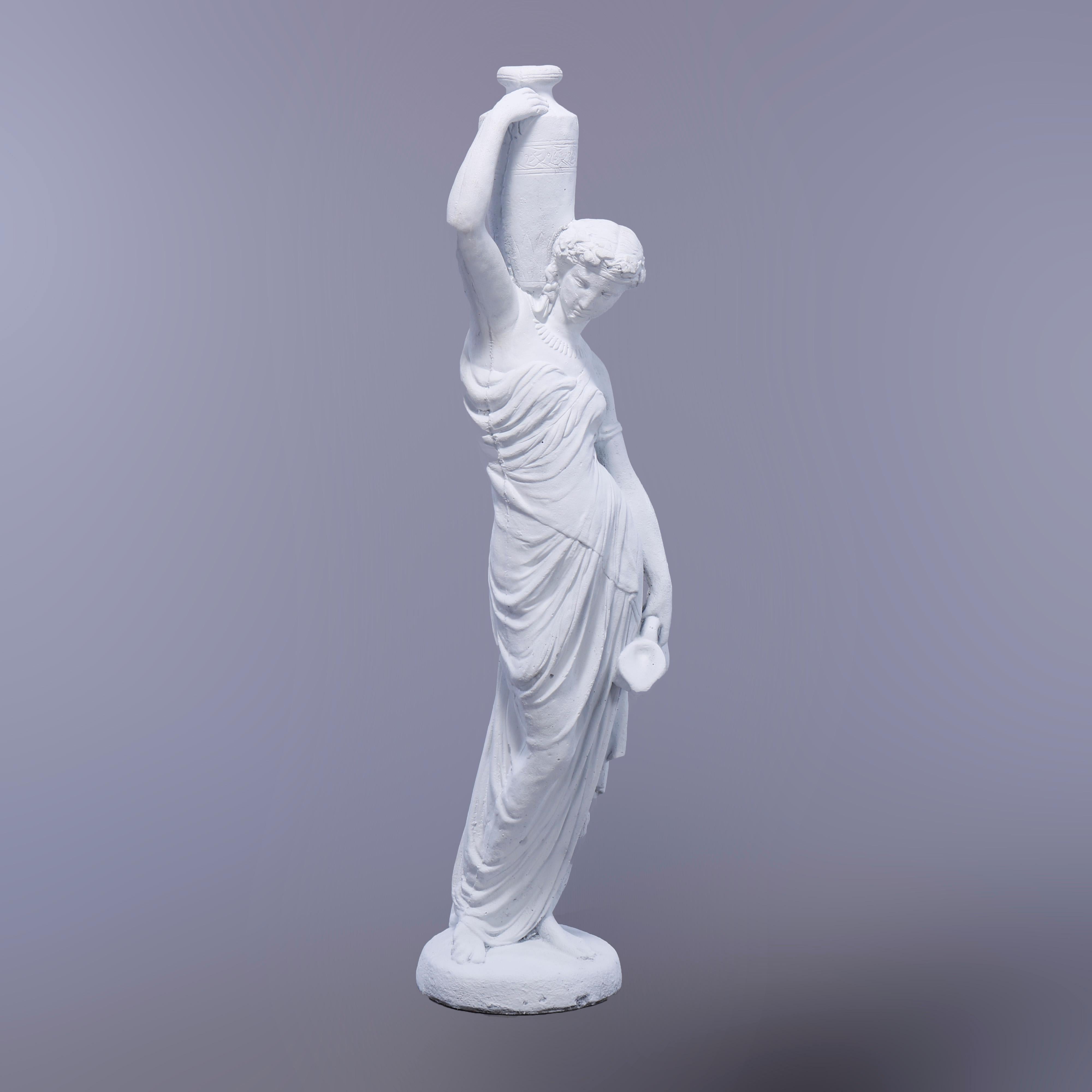 Large Antique Classical Hard Stone Garden Statue of Greek Goddess ...