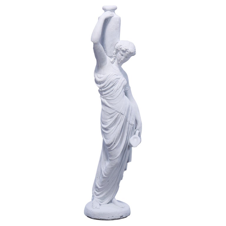 Large Antique Classical Hard Stone Garden Statue of Greek Goddess ...