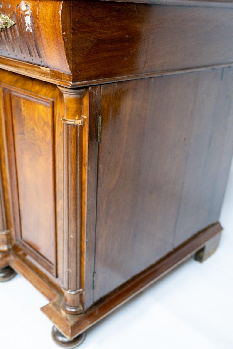 Large Antique Desk of Walnut from the 1890s For Sale at 1stDibs ...