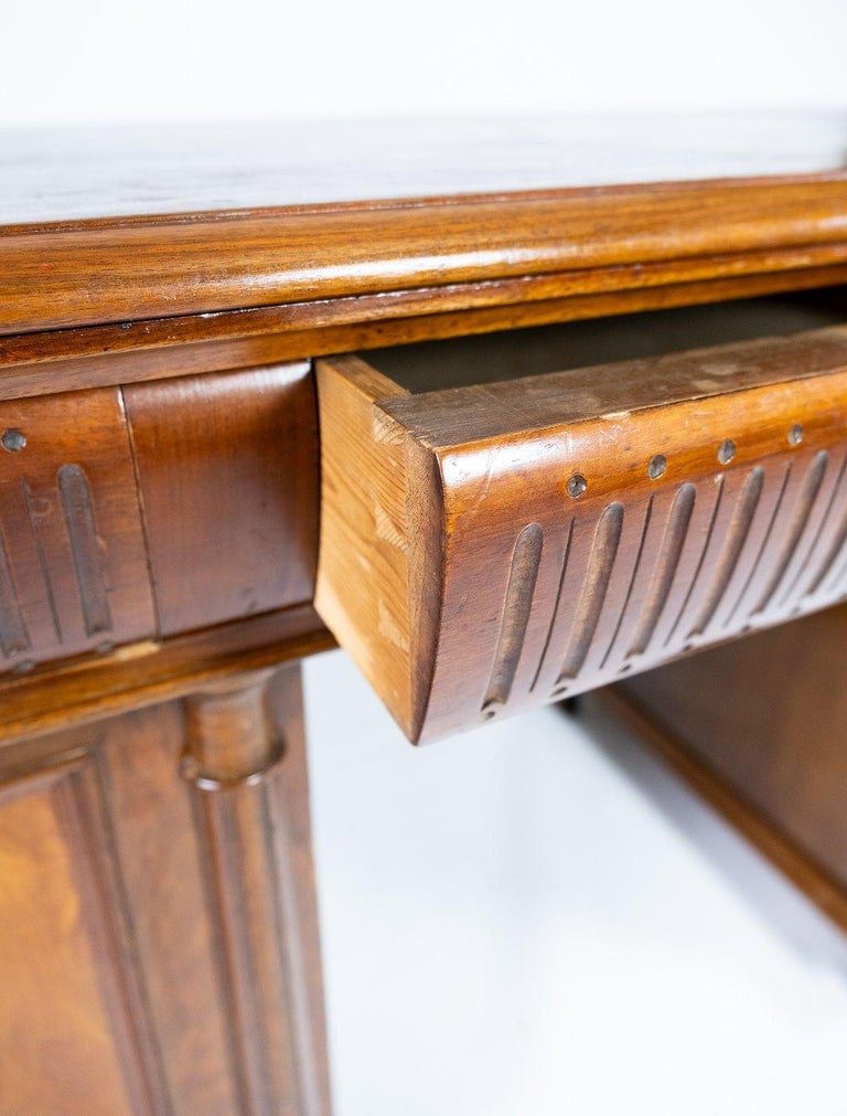 Large Antique Desk of Walnut from the 1890s For Sale at 1stDibs ...