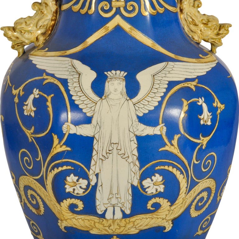 Large Antique English Morley and Ashworth (Mason's) Ironstone Pottery ...