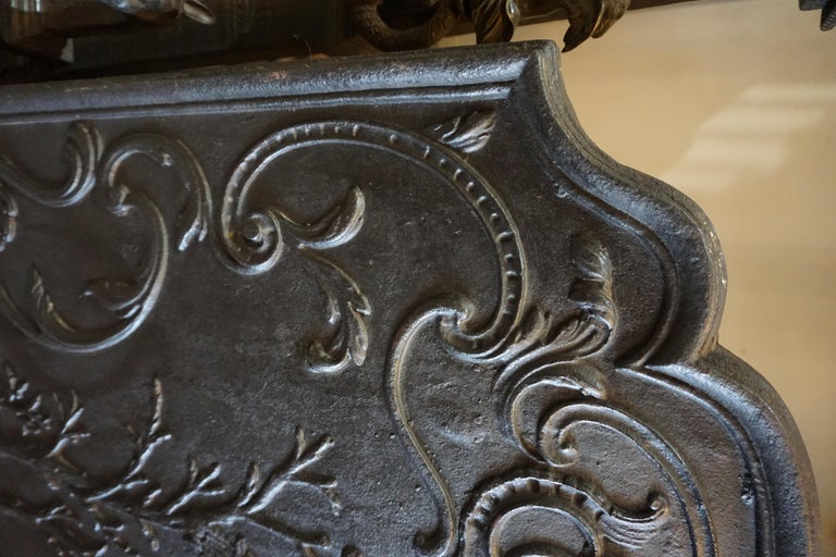 Large Antique Fireback at 1stDibs