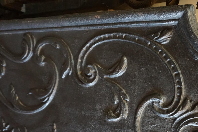 Large Antique Fireback at 1stDibs
