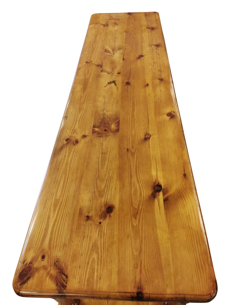 Large Antique French Farm/ Draping Table at 1stDibs