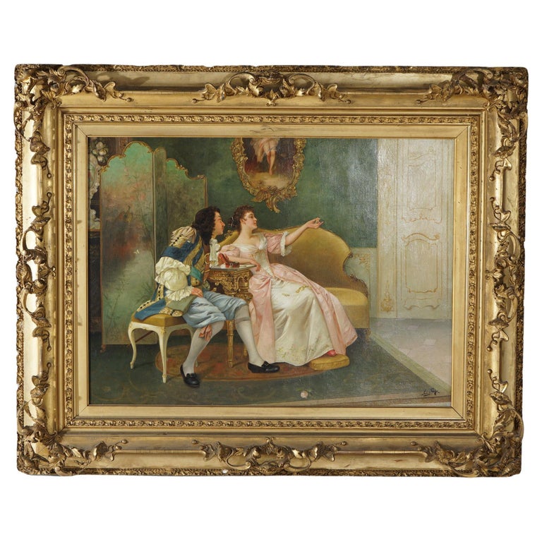 Victorian Parlor Painting