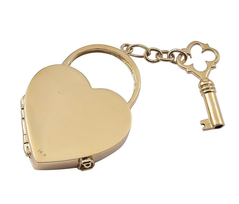 Large Antique Gold Key to My Heart 6-Picture Locket For Sale at 1stDibs ...