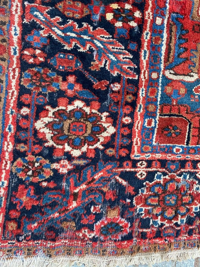 Large Antique Heriz Rug For Sale at 1stDibs