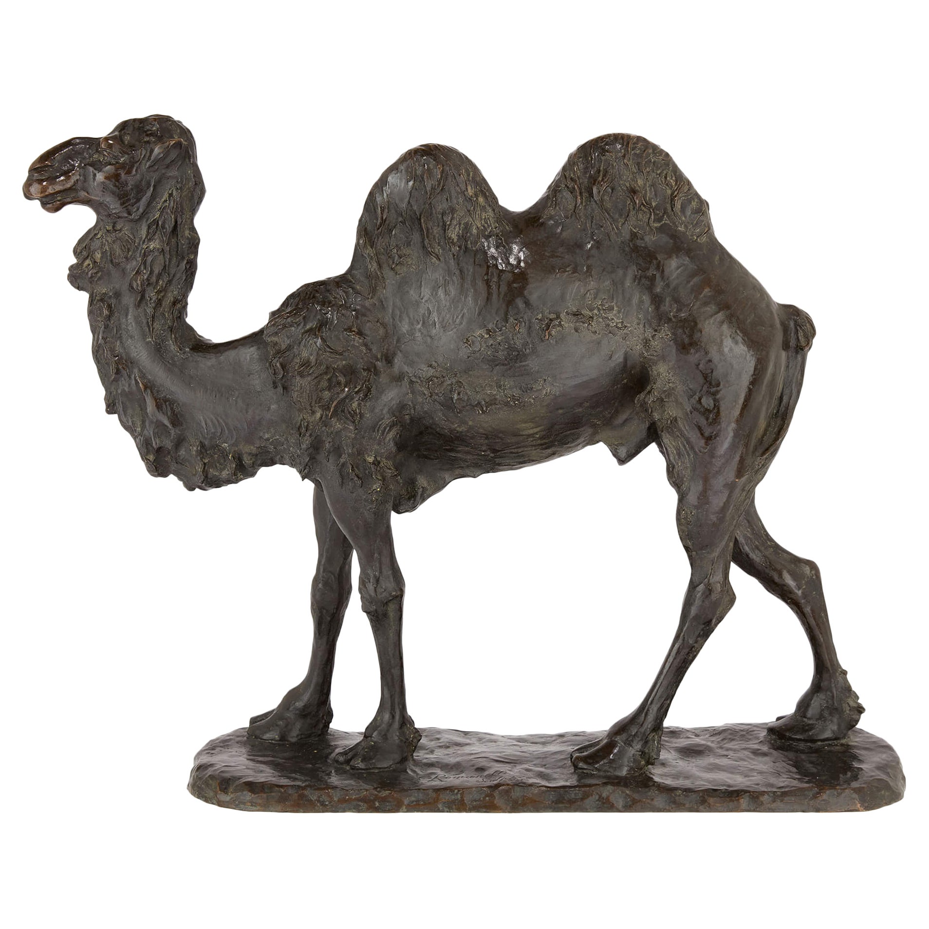 American Folk Art Camel Sculpture by Luke Saunders, Circa 1930 For Sale ...