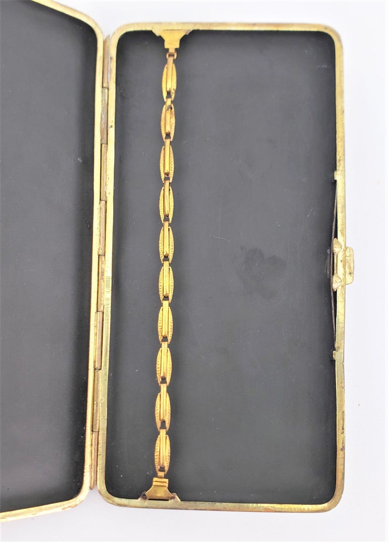 Large Antique Komai Style Japanese Damascene Cigarillo, Cigar or ...