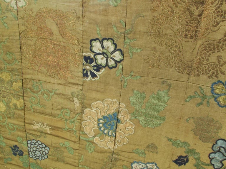 Large Antique Japanese Kesi Alter Cloth Tapestry at 1stDibs