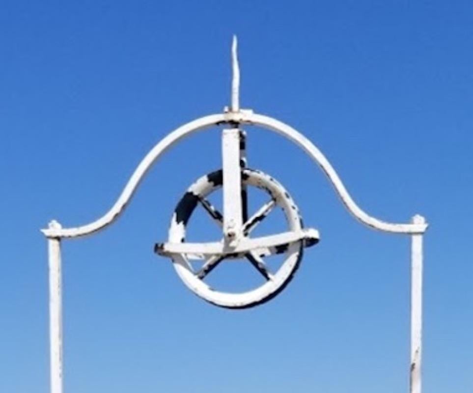 Large Antique Limestone Wellhead with Pulley For Sale at 1stDibs