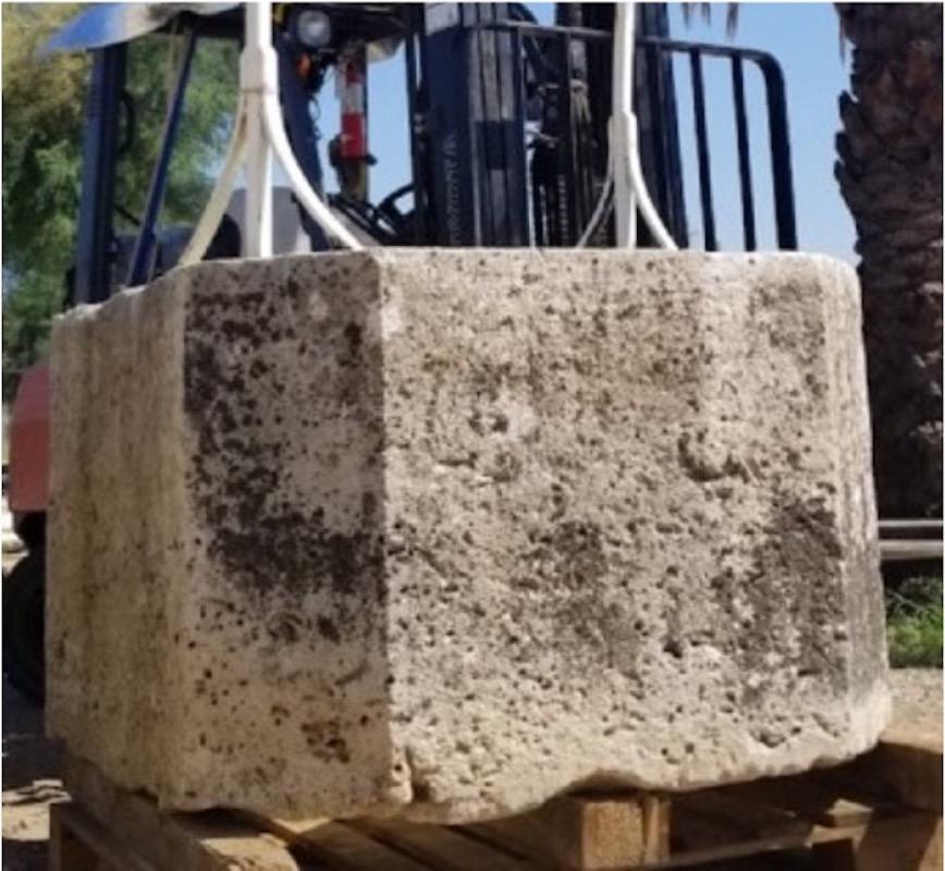 Large Antique Limestone Wellhead with Pulley For Sale at 1stDibs