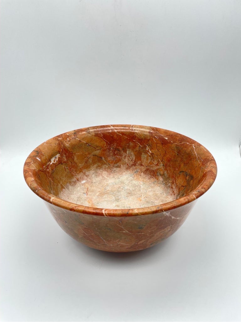 Large Antique Marble Bowl, Italy, Around 1910 For Sale at 1stDibs