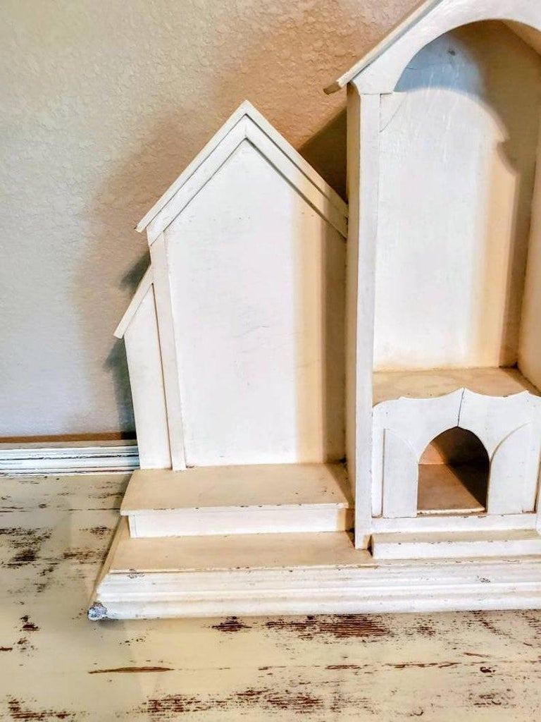 Large Antique Mexican Architectural Religious Niche Altar For Sale at ...