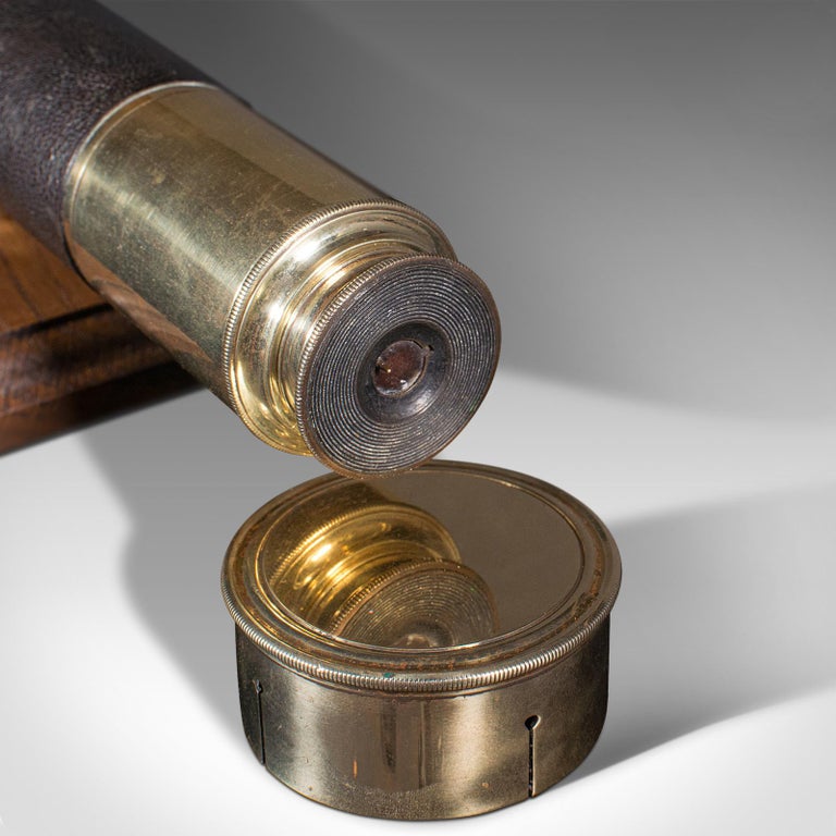 Large Antique Officer of The Watch Telescope, English, Dollond ...