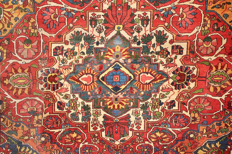 Large Antique Orient Rug, Carpet, Hand Knotted For Sale at 1stDibs