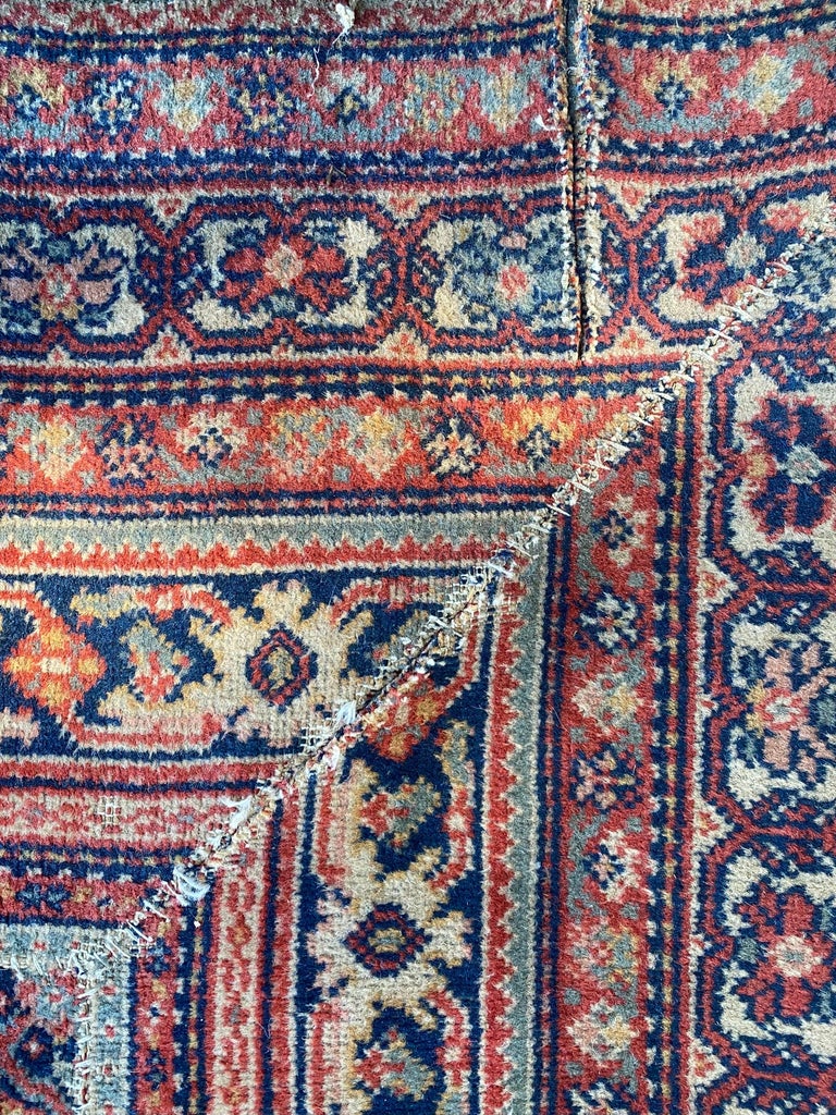 Large Antique Persian Style Rug in the Herati Design For Sale at 1stDibs