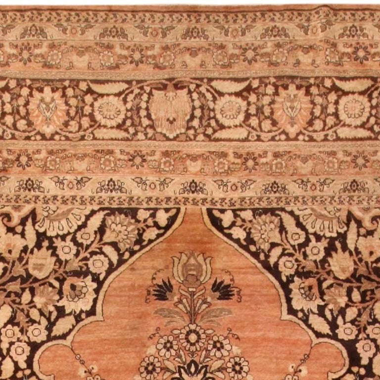 Large Antique Persian Tabriz Area Rug. 12 ft 6 in x 18 ft 3 in For Sale ...