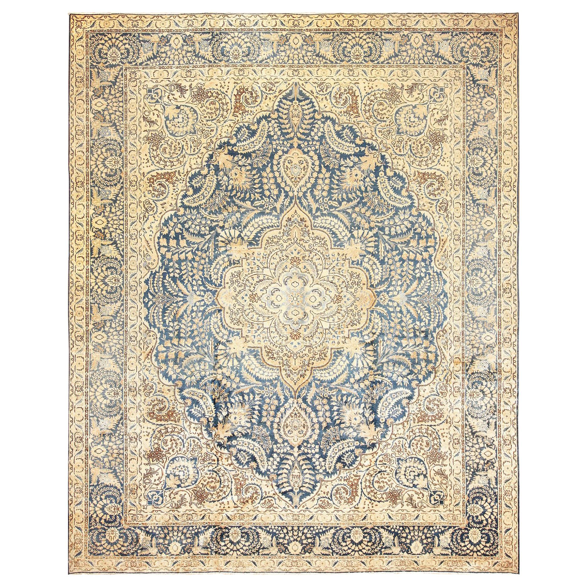 Large Antique Persian Tabriz Rug. Size: 11 ft 10 in x 14 ft 8 in at 1stDibs