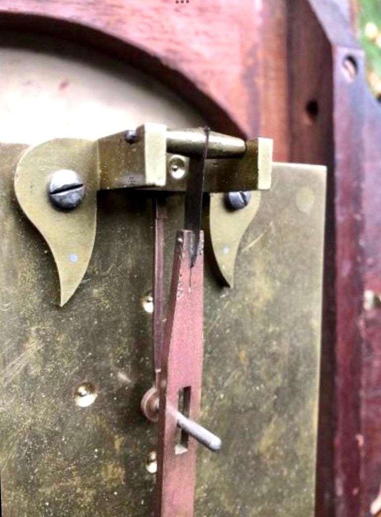 Large Antique Railway Station Clock For Sale at 1stDibs