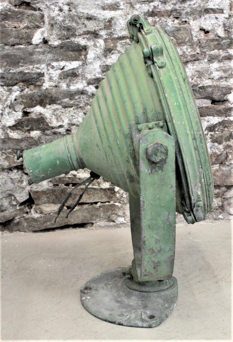 Large Antique Salvaged Pyle and National Co. Nautical or Marine ...