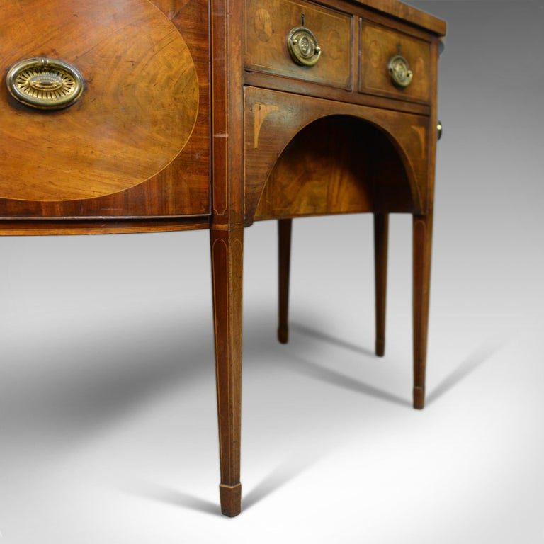 Large Antique Sideboard, English, Late Georgian, Server, Mahogany ...