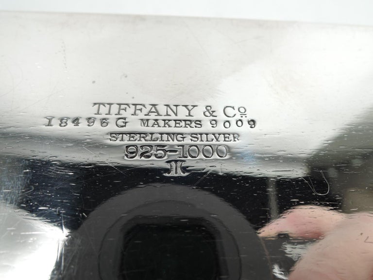 Large Antique Tiffany Art Deco Sterling Silver Box For Sale at 1stDibs
