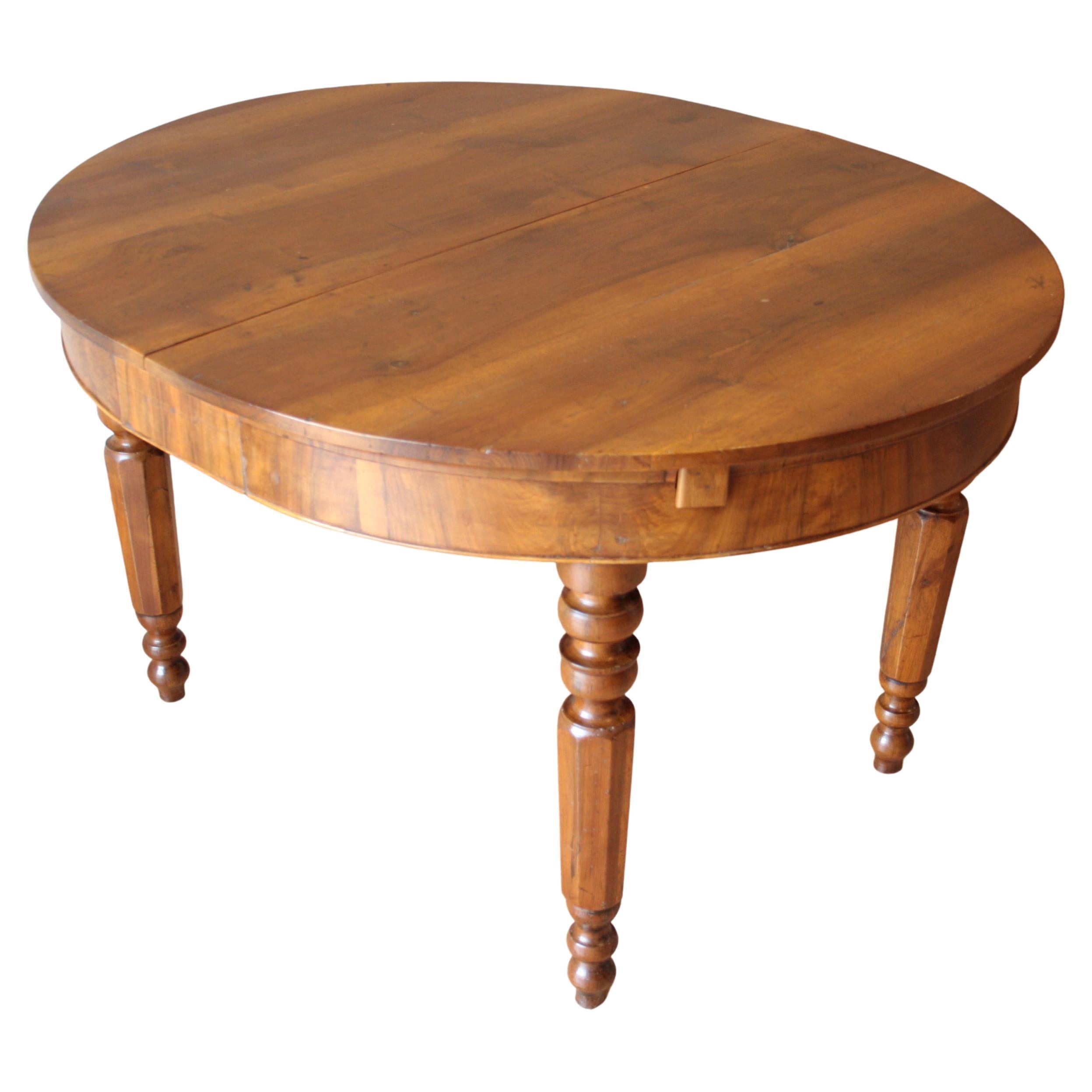 Antique Victorian Circular Extending Dining Table and 14 Chairs, 19th ...