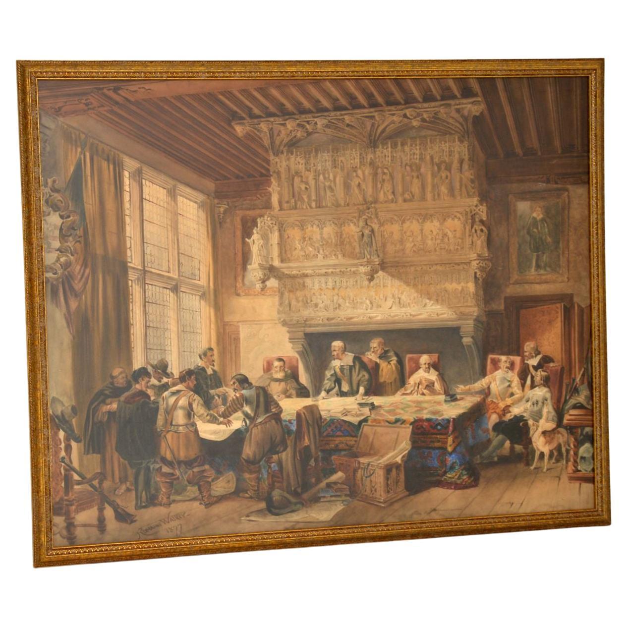 Oil by W.H. Mason, Boscastle Cornwall For Sale at 1stDibs