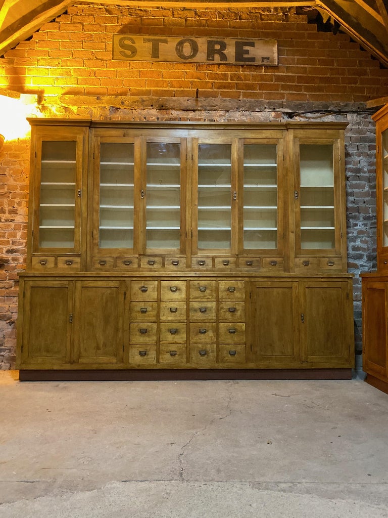 Large Apothecary Display Cabinet Pharmacy Chemist Shop circa 1920s ...