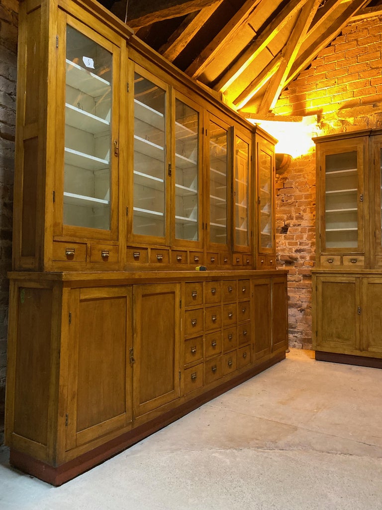 Large Apothecary Display Cabinet Pharmacy Chemist Shop circa 1920s ...