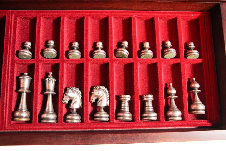 Large Arabesque Carved Firenze Florence Italian Game Chess at 1stDibs