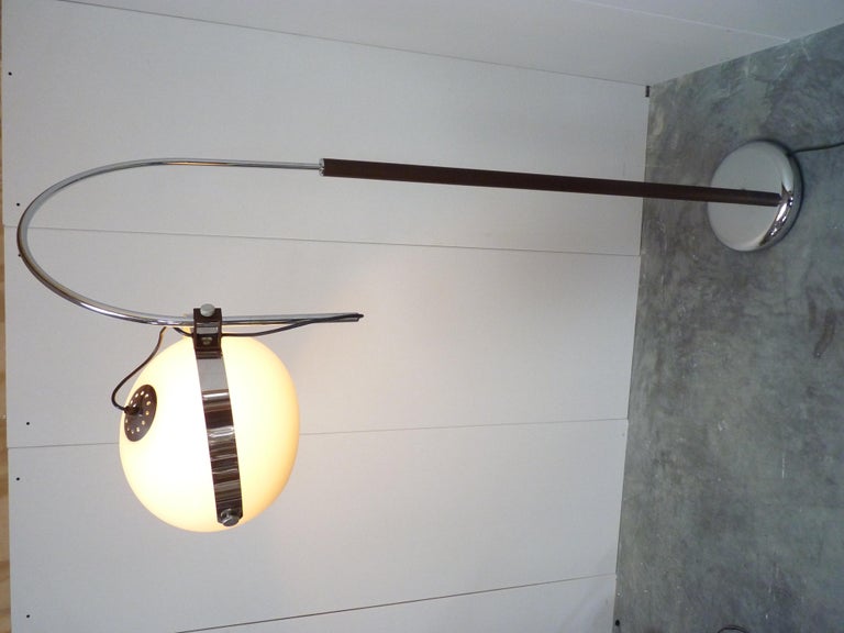 Large Arc Mushroom Floor Lamp by Dijkstra, the Netherlands, 1970s at ...