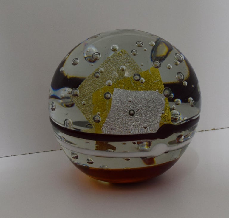 Large Art Glass Sculpture by Robert L. Hamon For Sale at 1stDibs ...