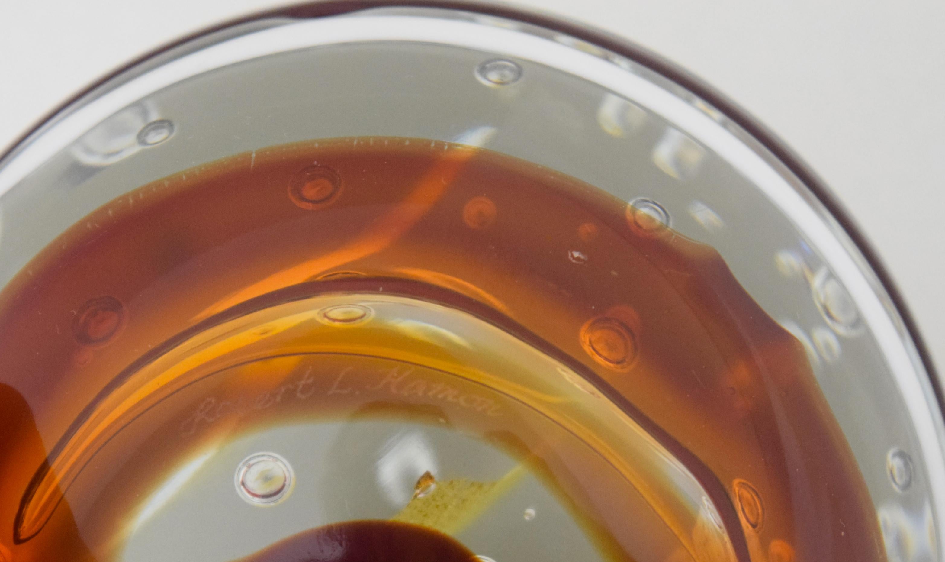 Large Art Glass Sculpture by Robert L. Hamon For Sale at 1stDibs ...