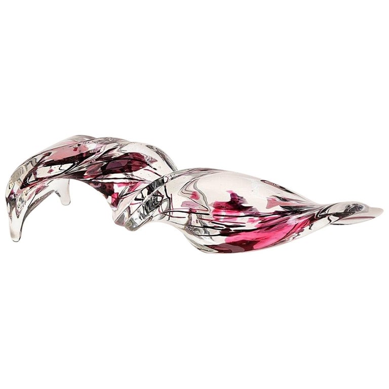 Large Art Glass Sculpture by Sam Stark at 1stDibs