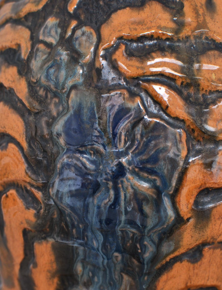 Large Art Nouveau / Jugend Style 1920s Ceramics Vase by MA and Sons ...