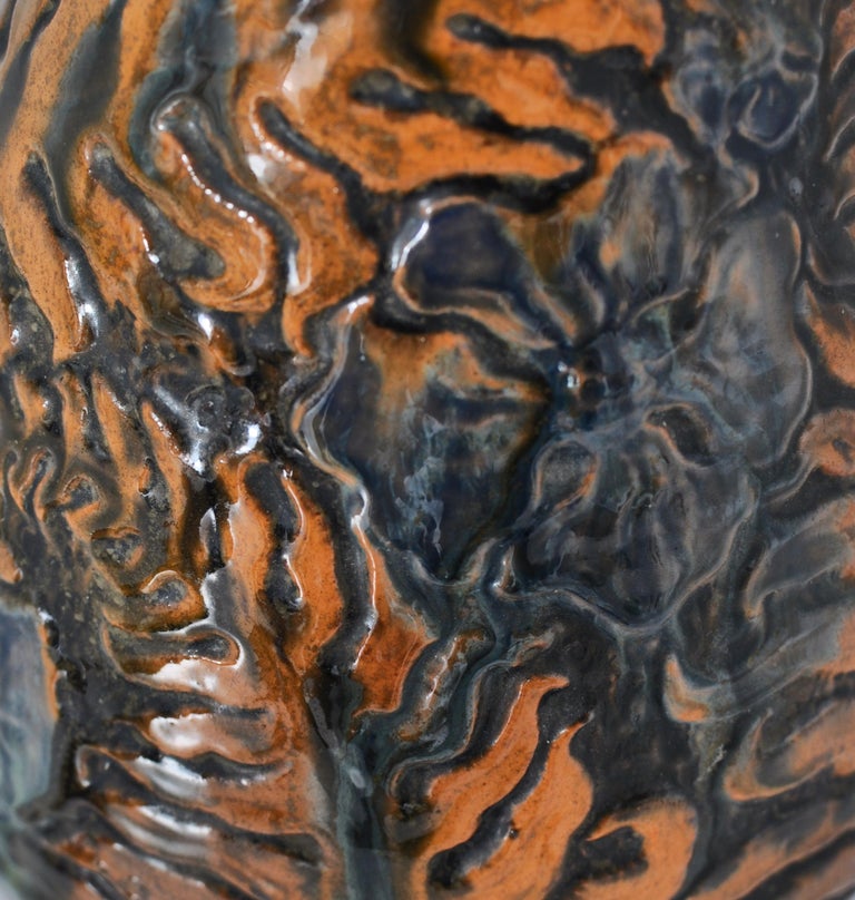 Large Art Nouveau / Jugend Style 1920s Ceramics Vase by MA and Sons ...