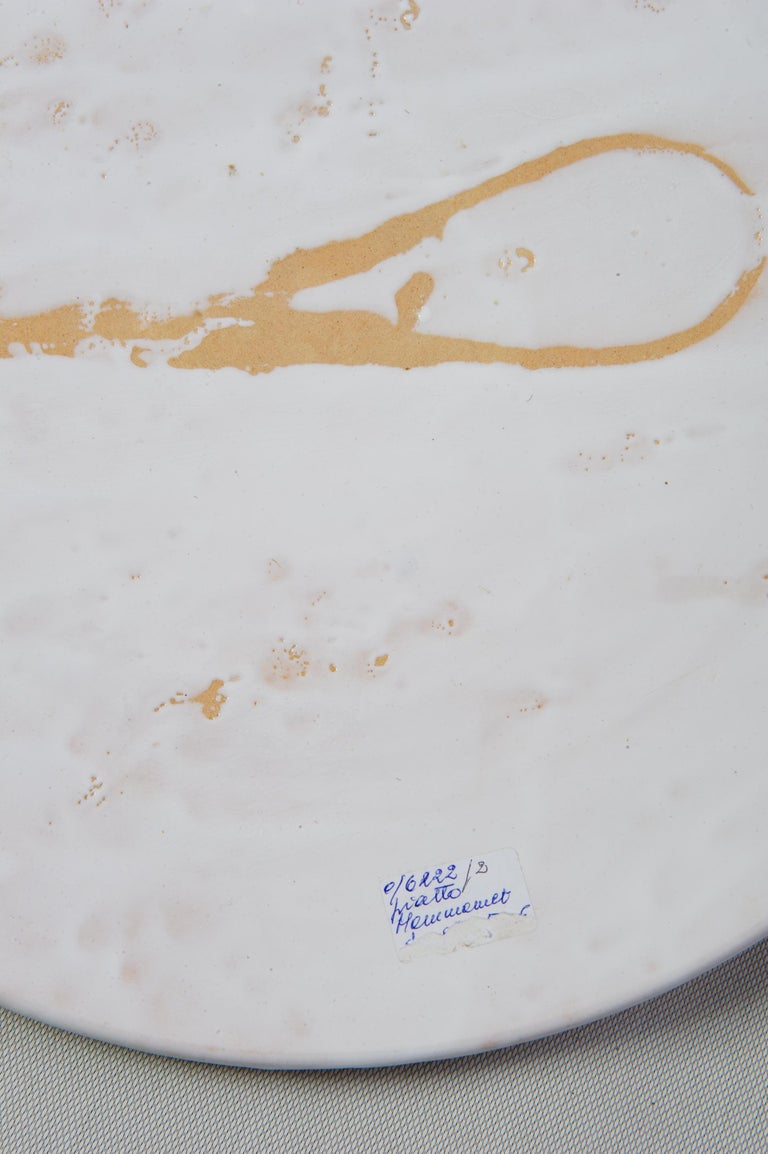 Large Artist Ceramic Large Plates For Sale at 1stDibs