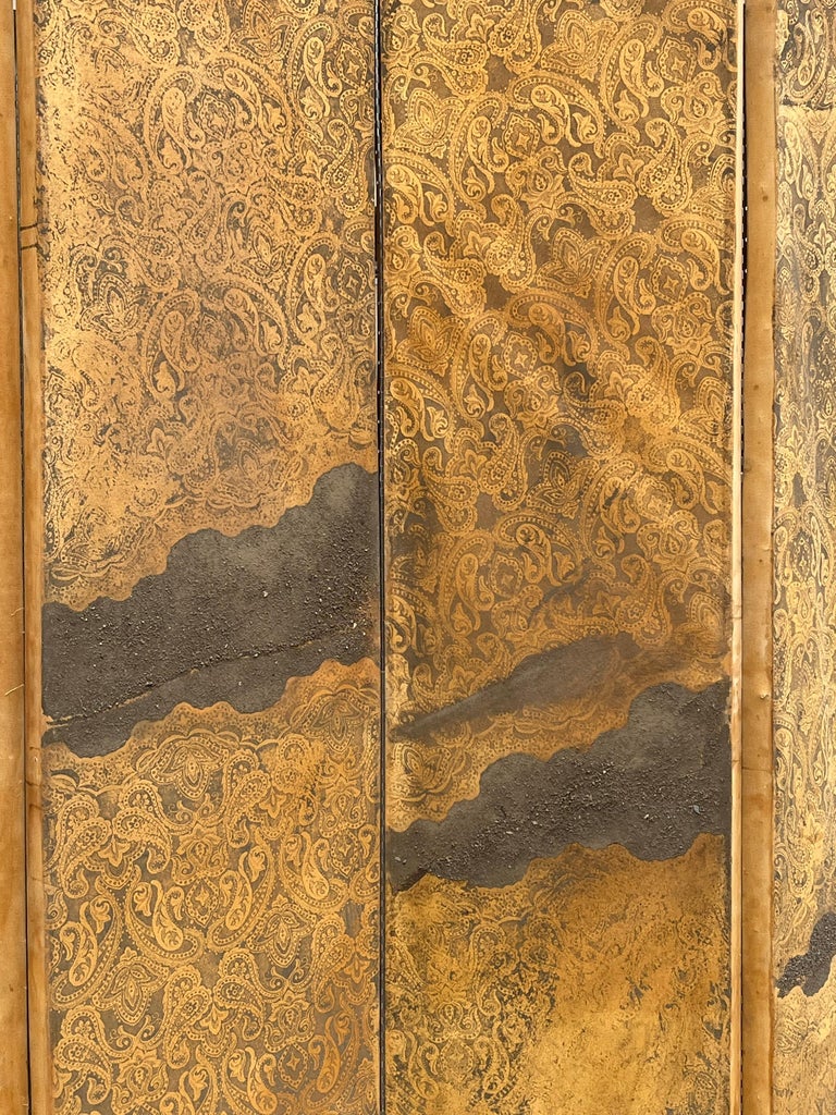 Large Artist-Made 5-Panel Screen For Sale at 1stDibs