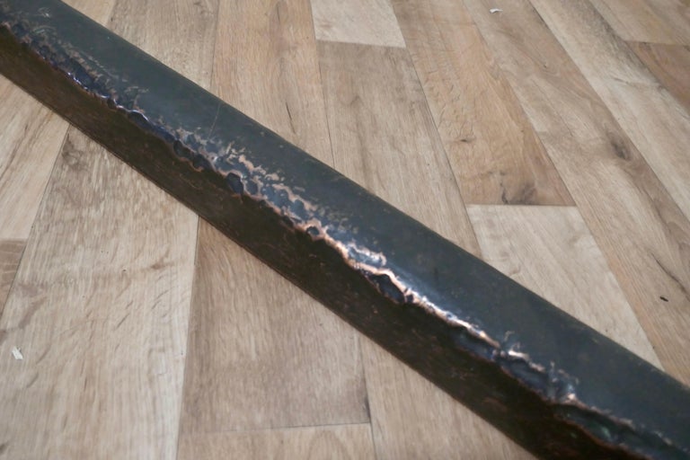 Large Arts and Crafts Copper Fender For Sale at 1stDibs
