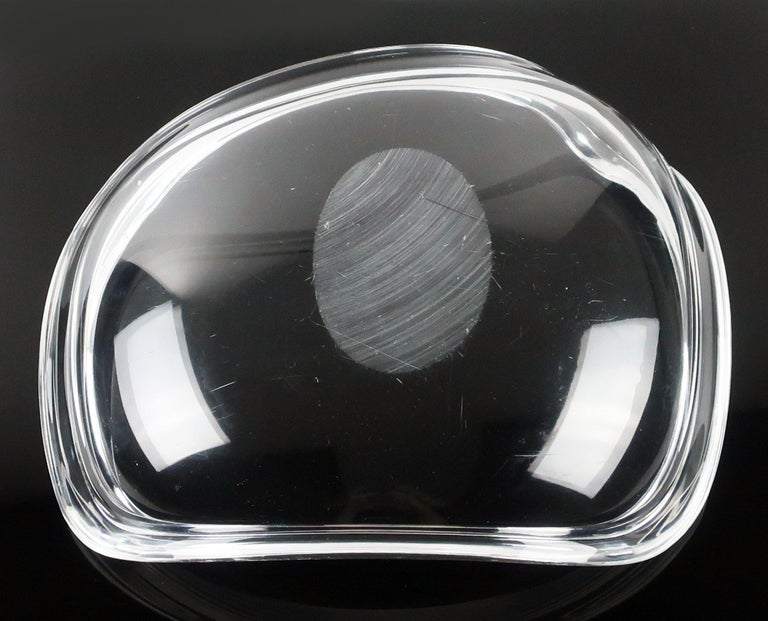 Large Astrolite Lucite Bowl by Ritts Co. of Los Angeles at 1stDibs