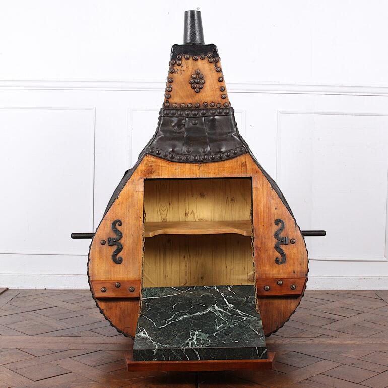 Large Authentic Blacksmith Bellows / Drinks Cupboard, C.1860 For Sale ...