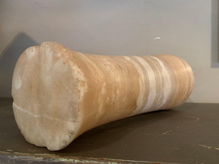 Large Bactrian Bronze Age Alabaster Idol For Sale at 1stDibs