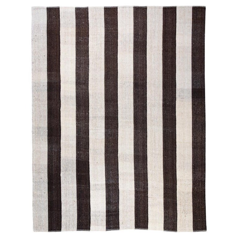 Large Banded Kilim 'DK-122-75' For Sale at 1stDibs