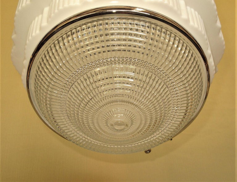 Large Bank Lobby Ceiling Fixture, circa 1925. Priced per pair For Sale ...